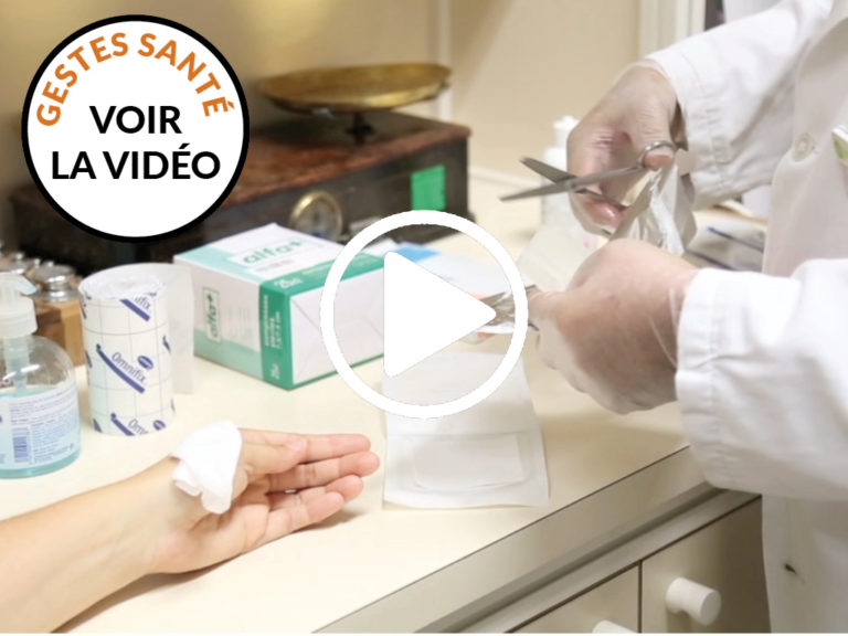 Comment faire un pansement à la maison - France Assos Santé