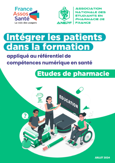 Guide patient dans la formation pharmacie ANEPF - France Assos Santé